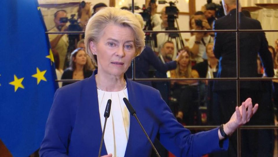 Урсула Фон дер Лајен во посета на Македонија